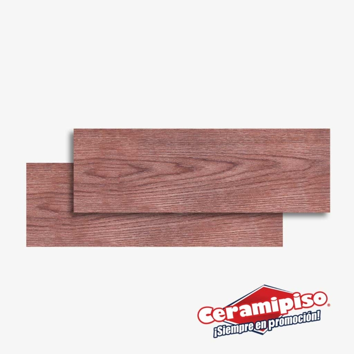Piso Cerámico Guerrero Caoba - Ceramipiso